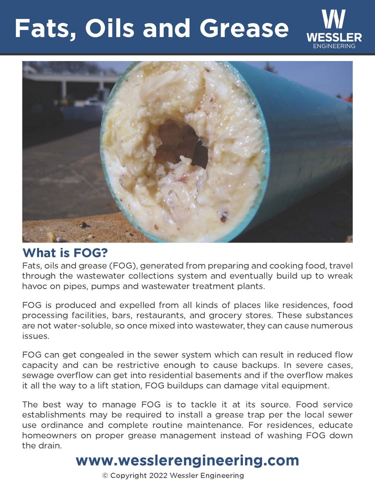 Fats, Oils & Grease (One-Pager)