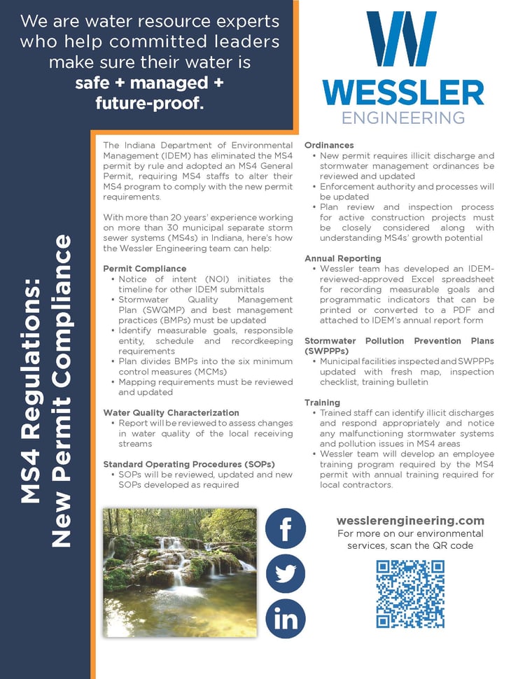 MS4 Regulations (One-Pager)